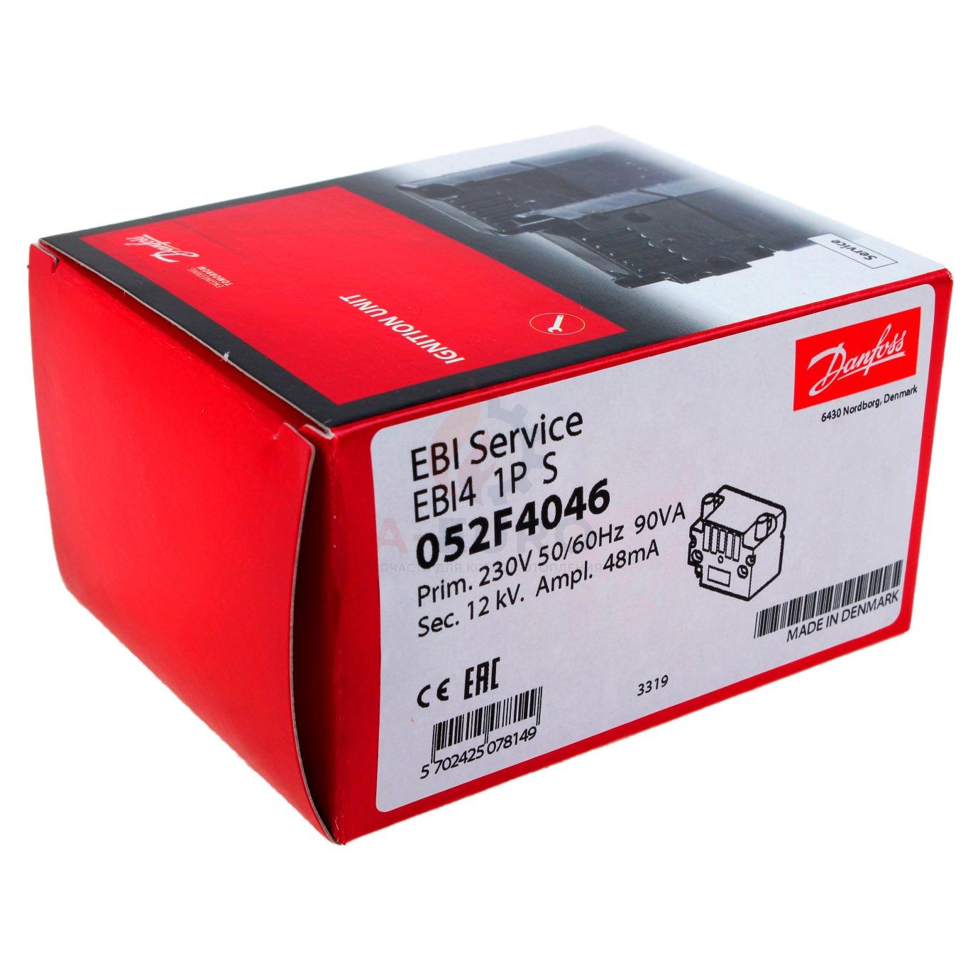 Трансформатор Danfoss EBI4 1P S, 052F4046 — фото 1