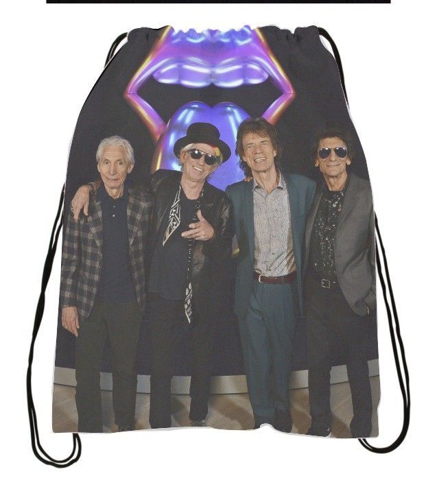 Сумка-мешок для обуви The Rolling Stones, Роллинг Стоунз №10