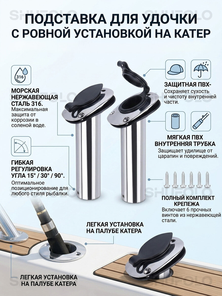 Держатель для спиннингов/эхолотов