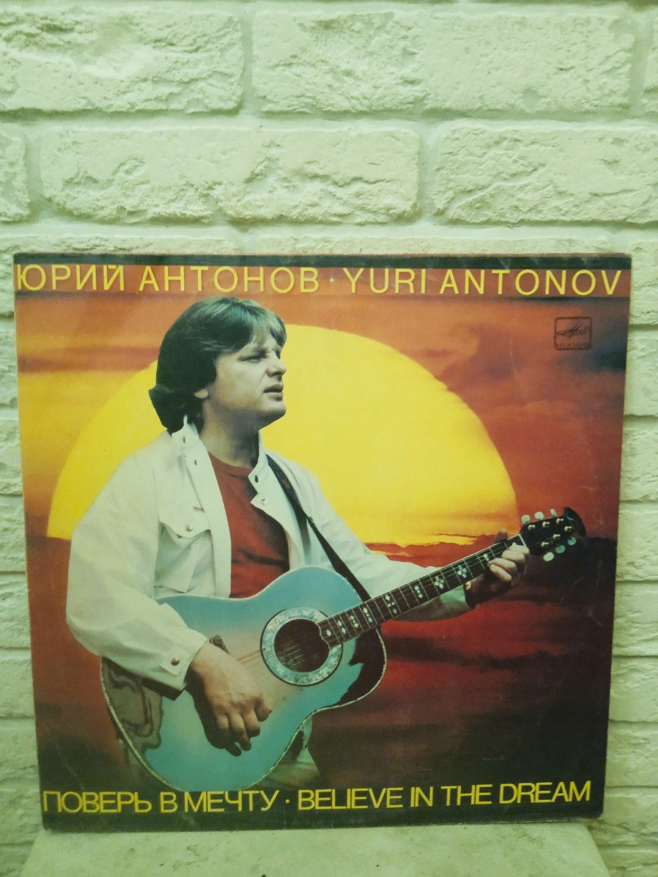 Виниловая пластинка Юрий Антонов - Поверь в мечту - LP