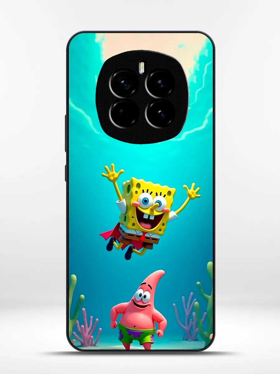 Чехол на Honor Magic 7 Pro губка боб