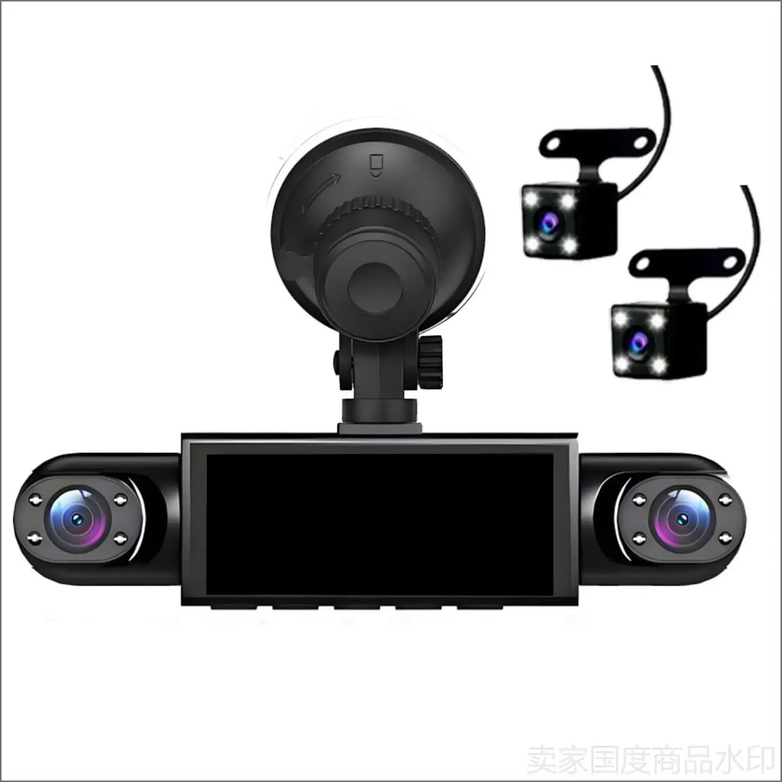 Видеорегистратор четырёхканальный с обзором на 360 градусов и записью в разрешении 1080P