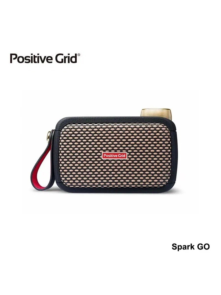 Positive Grid Spark GO Ультрапортативный мини-умный гитарный усилитель с перезаряжаемой Bluetooth-колонкой