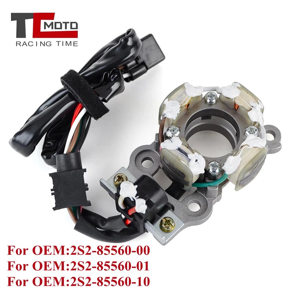 Катушка статора для Yamaha YZ450 YZ450F YZ 450 F YZ 450F 2006-2009 2S2-85560-00 2S2-85560-01 2S2-85560-10, катушка магнитного генератора
