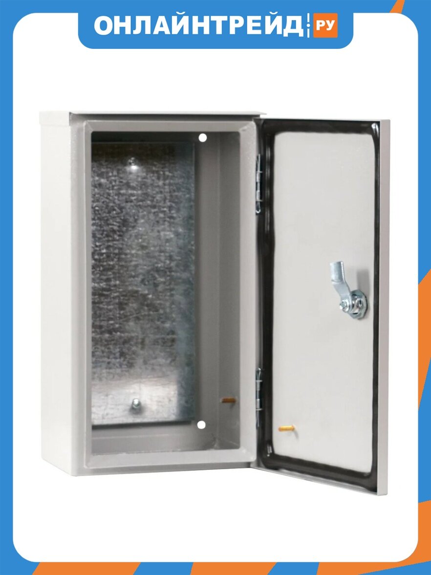 Щит с монтажной панелью Rucelf ЩМП 01 IP54 (400х220х155)