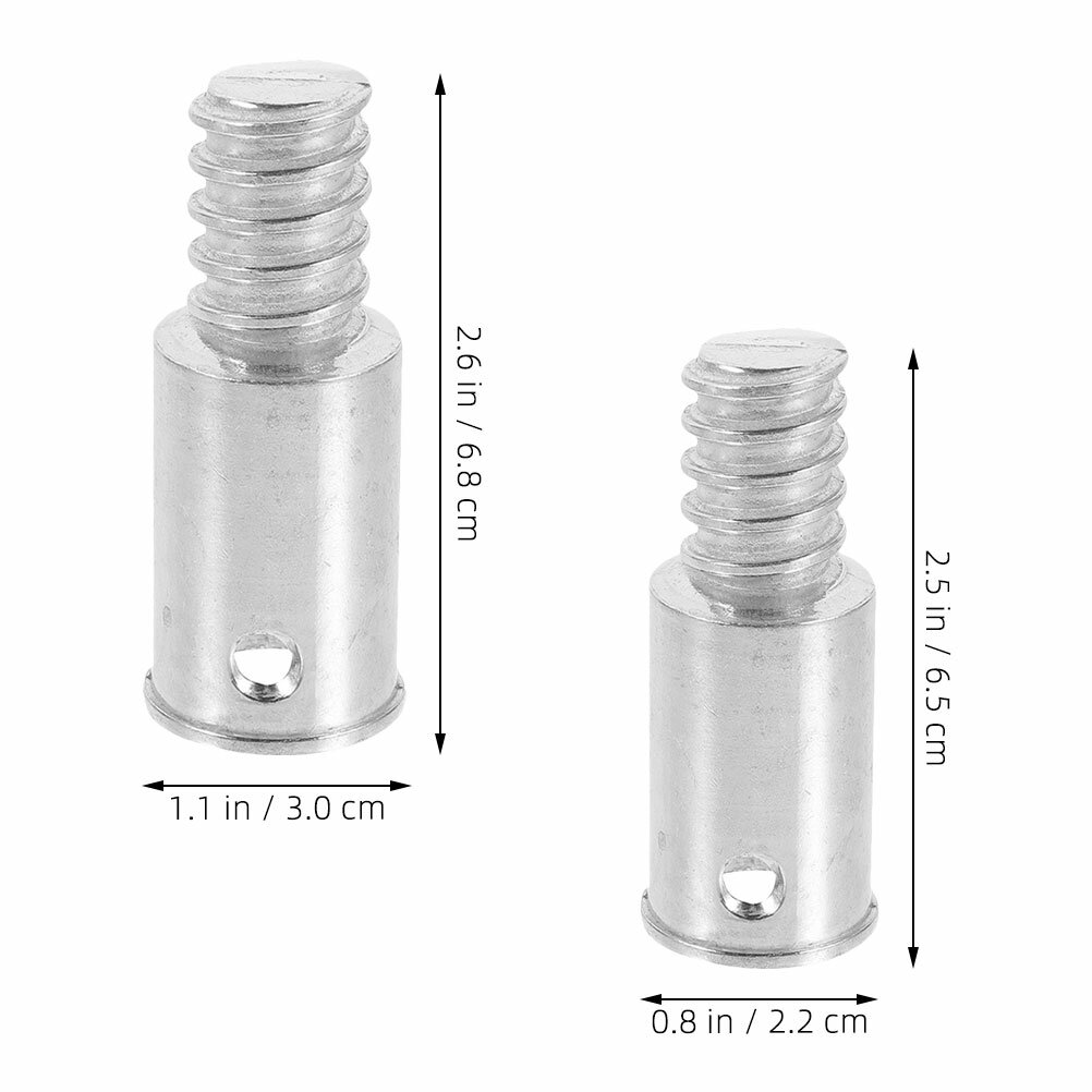 Адаптер Для Метлы И Щетки, Устойчивое Соединение, Серебристый, 6.50X2.20X2.20См, 4Пакета