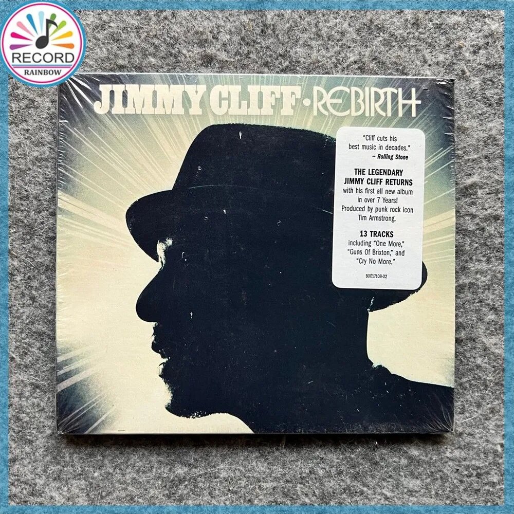 CD Jimmy Cliff Rebirth CD 1Z05473 запечатанный совершенно новый альбом