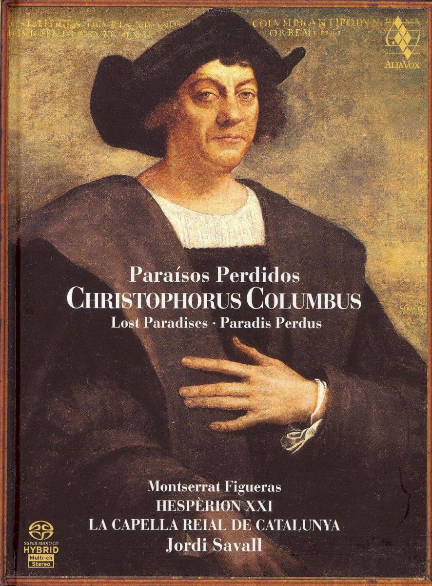SACD диск Jordi Savall - Paraisos Perdidos, Christophorus Columbus (2SACD) 2007, Hardcoverbook