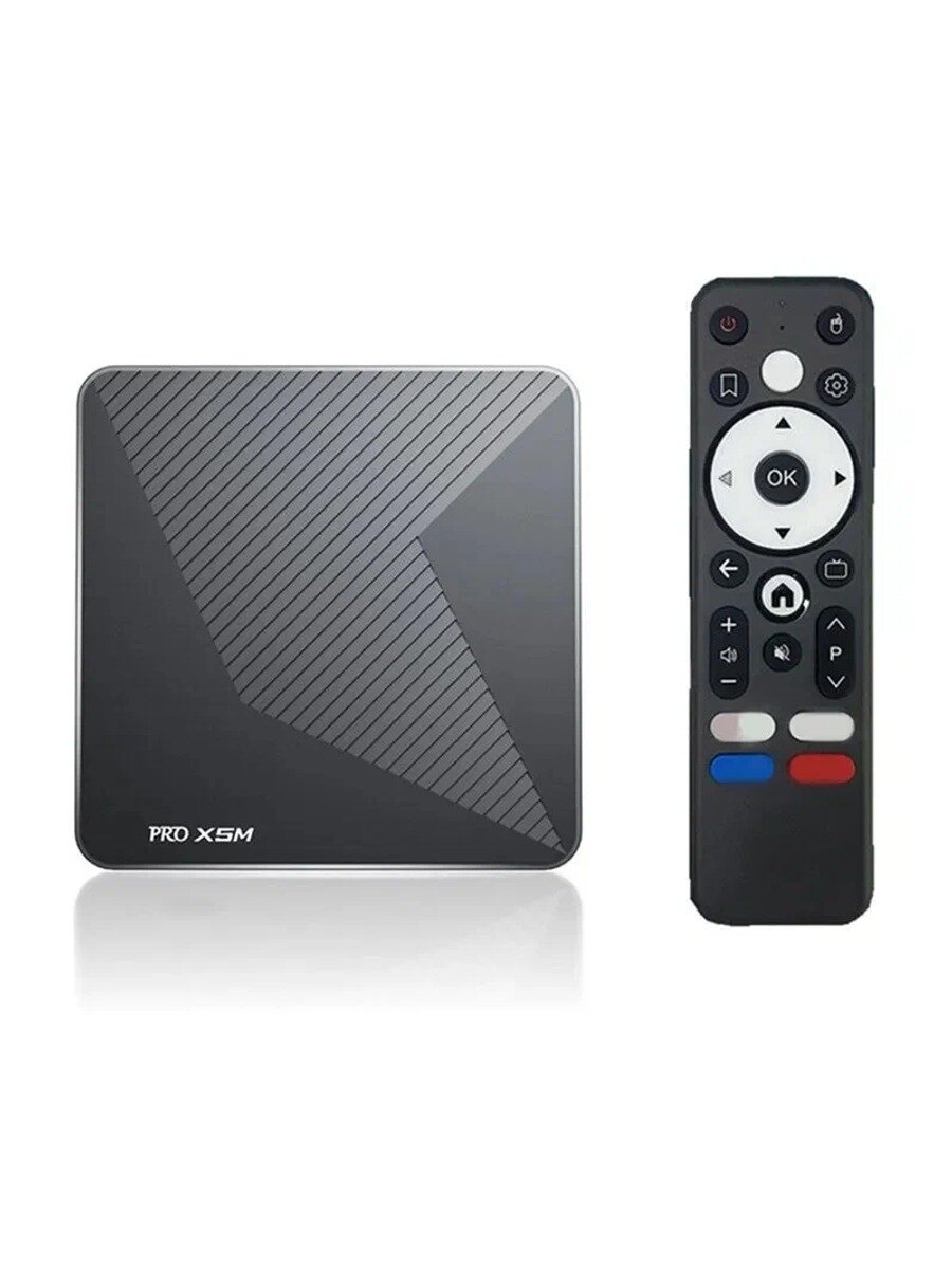 D1Android 14 TV Box Voice Control Бесплатный Живой Телевизор Top WiFi 6 Bluetooth 2.4G 5G Wi -Fi6 BT5.0 1000 М Лан