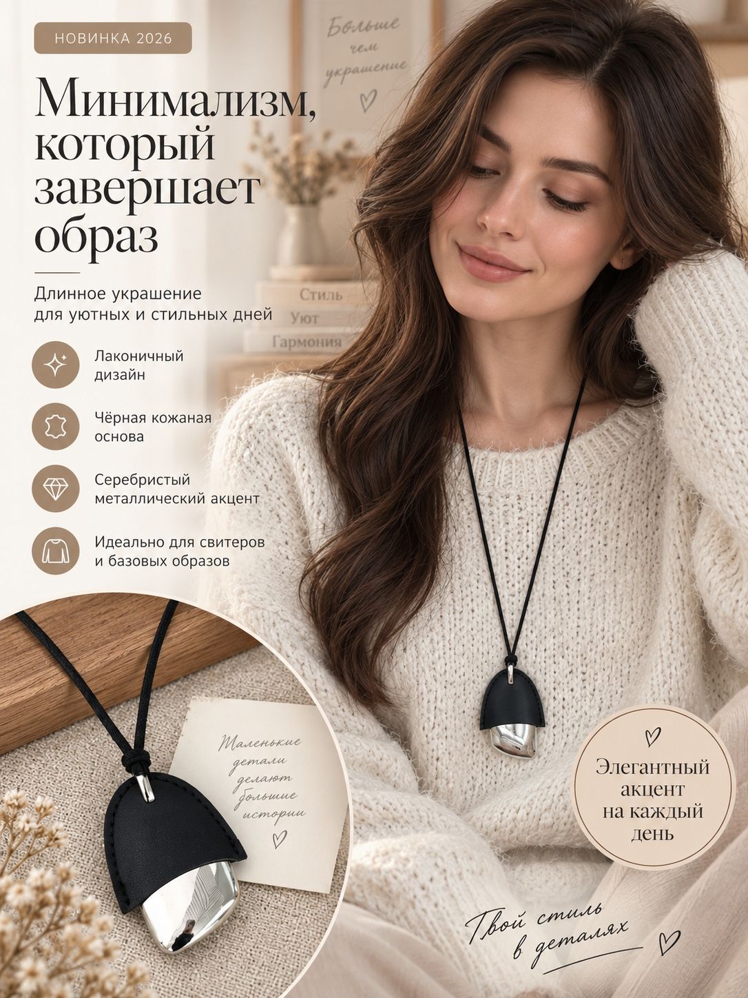 Колье, металл