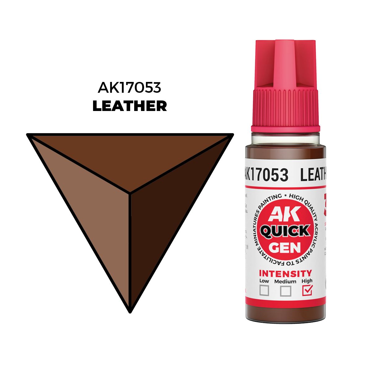 Акриловая краска AK Interactive Leather Quick Gen, 18мл
