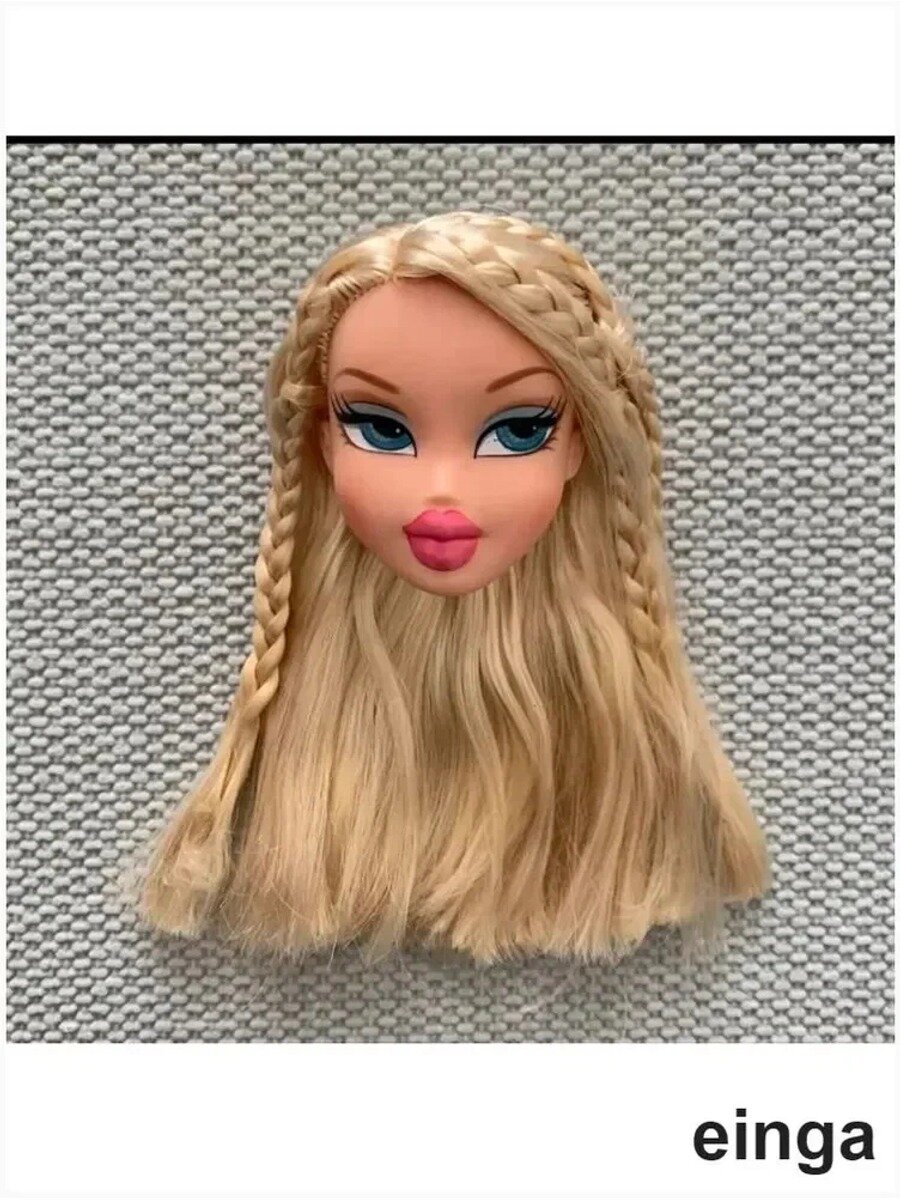 Bratz 2001 Клоэ (Chloe) серия Cheerleading, винтажная голова куклы первого выпуска, раритет для коллекции