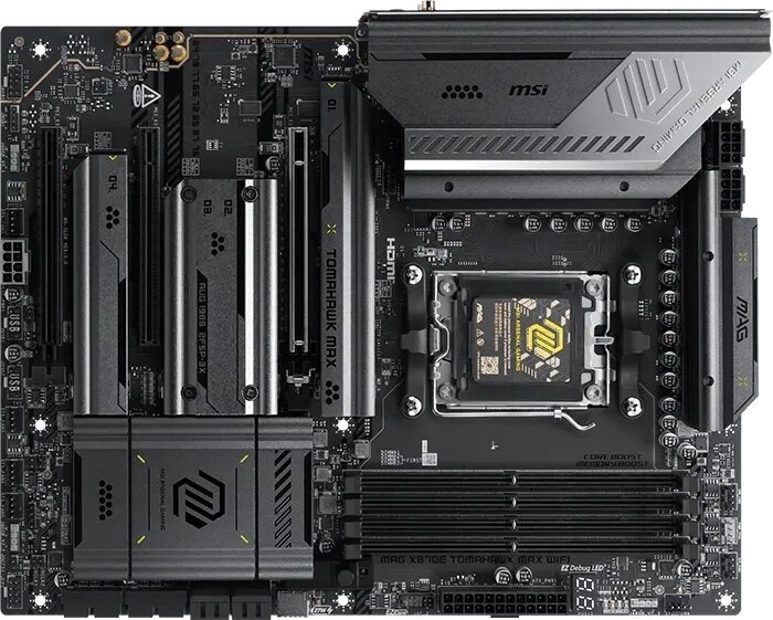 Материнская плата MSI MAG X870E TOMAHAWK MAX WIFI Socket AM5 AMD X870E ATX AC`97 8ch(7.1) 5Gigabit RAID+HDMI