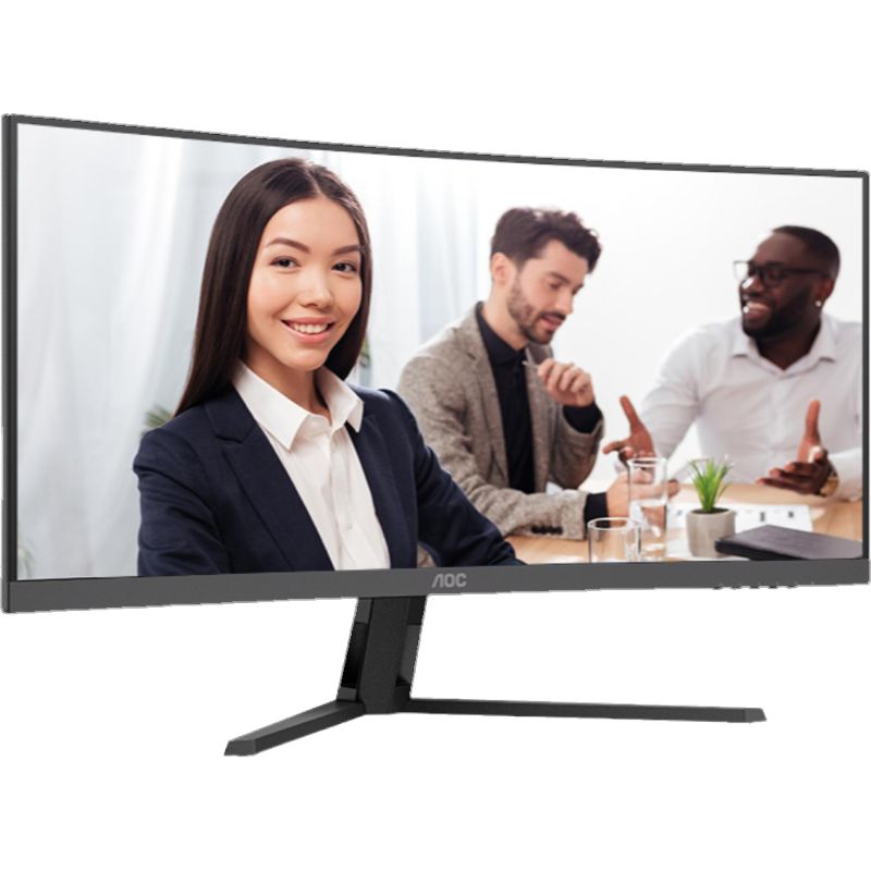 Монитор AOC CU34B3E, 34 дюйма, 120 Гц, формат 21:9, DP 1.4 x 1, HDMI 2.0 x 1 и др, VESA 100x100 мм CU34B3E