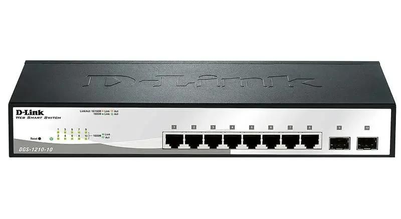 Коммутатор без POE D-Link DL-DGS-1210-10/F1A