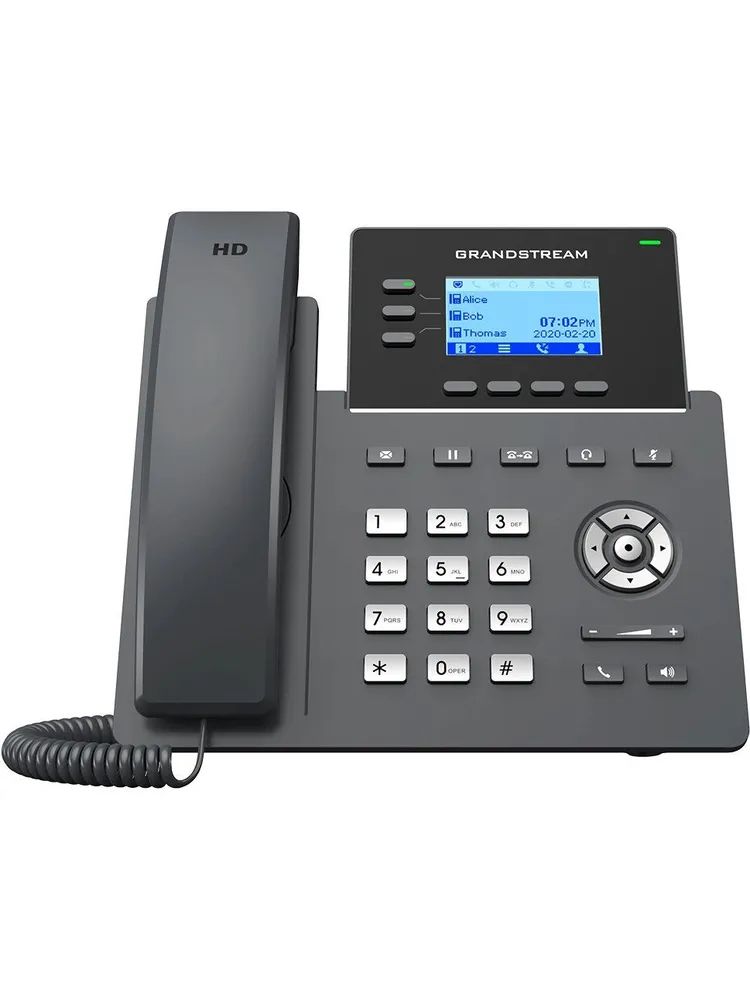 Телефон IP Grandstream GRP-2603P черный