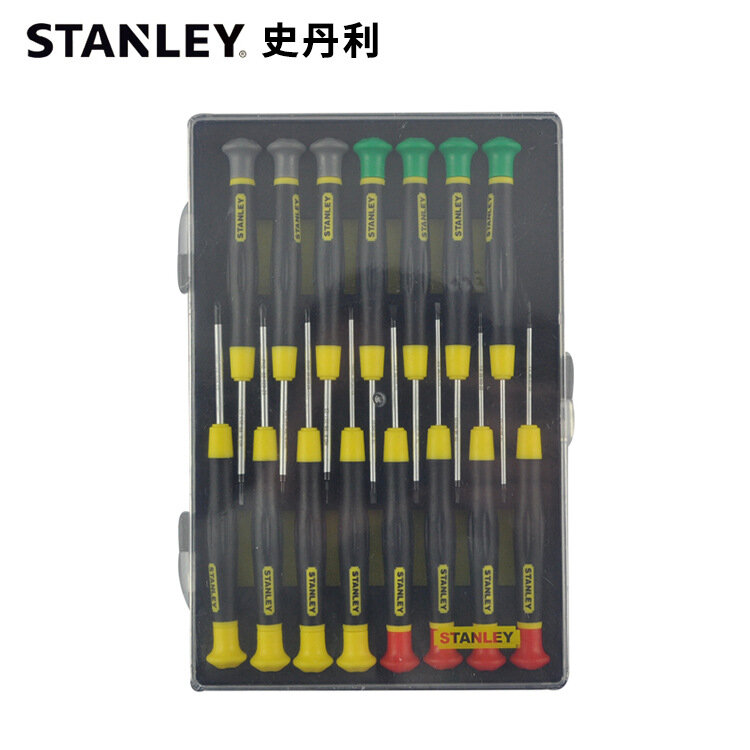 Набор мини-отверток Stanley 6 шт: торкс и шестигранные наконечники для точного инструментария 99 characters