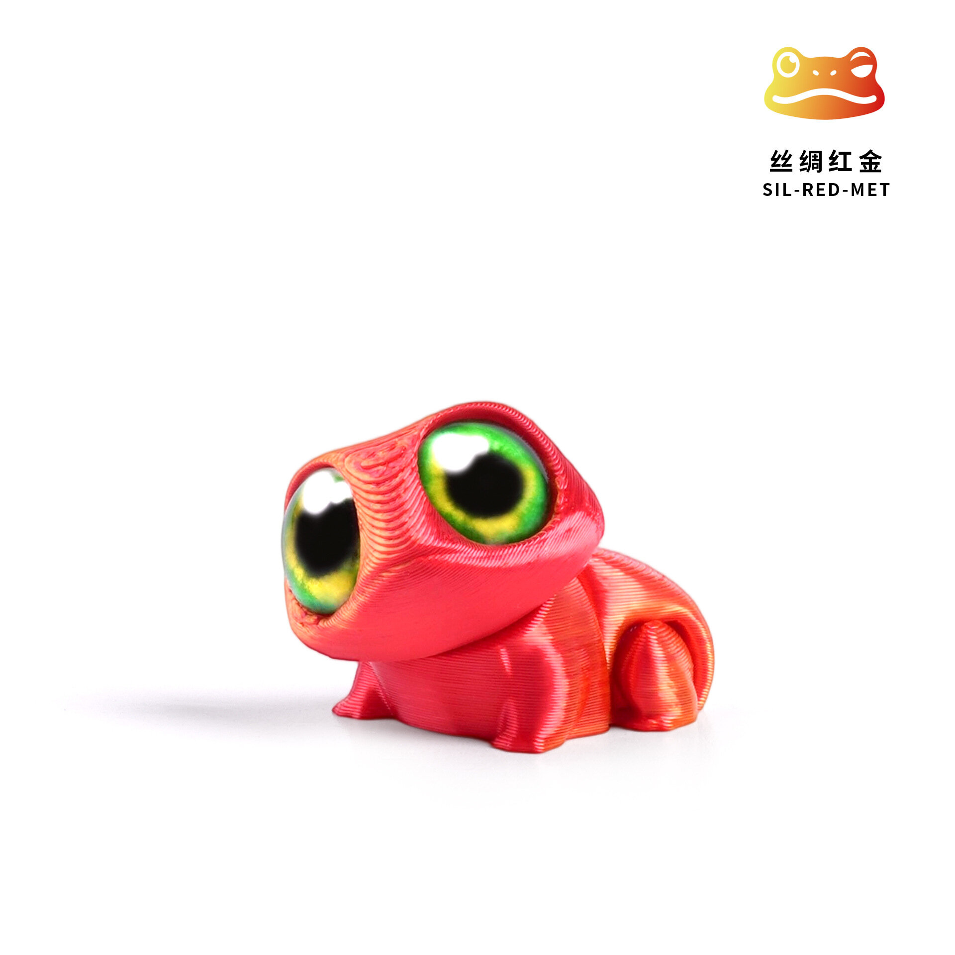 3D-печатные игрушки: большеглазая лягушка, реалистичные подвески-животные с глазами, многосуставные игрушки для уличной торговли, трансграничная смешанная оптовая партия.