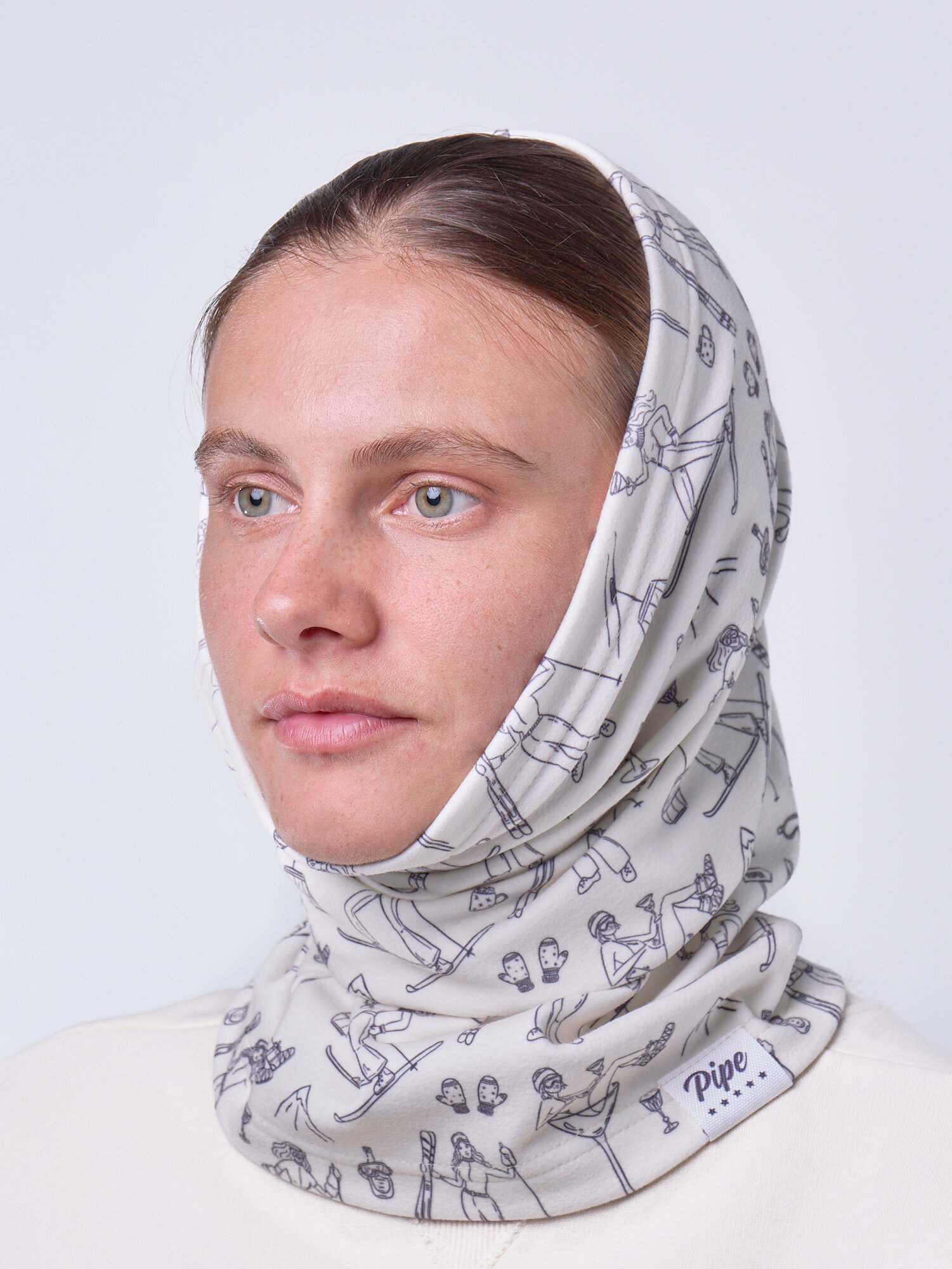 Снуд poncho_id бафф для взрослых и детей