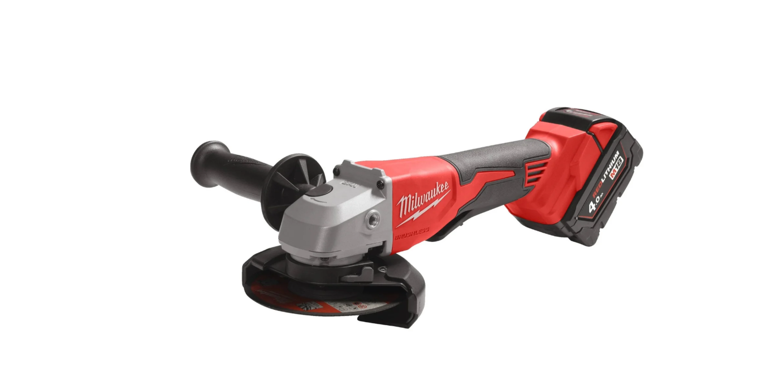 Угловая шлифмашина Milwaukee M18 BLSAG125XPD-402X 4933492646 (с 2-мя АКБ, кейс)