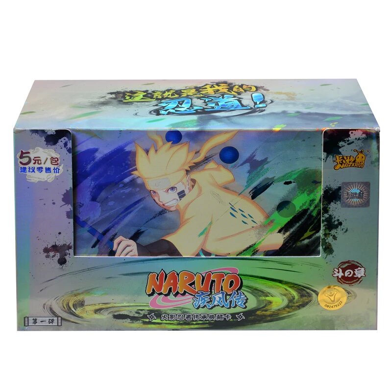 Коллекционные карточки KAYOU Naruto 1 Box(100Pcs) D1