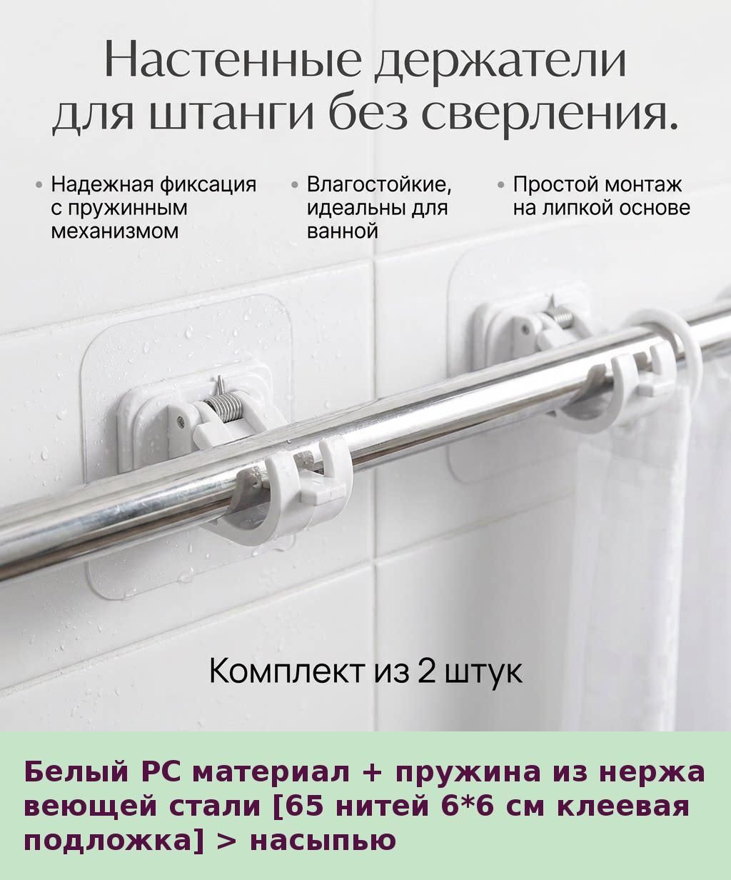 Tescoma Рейлинг для кухни, ванной искусственные материалы белый
