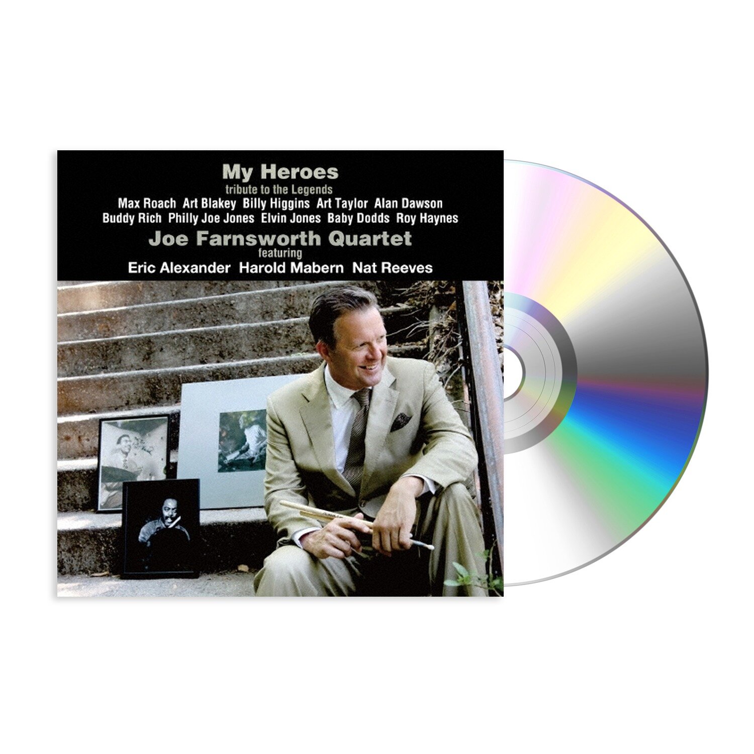 Музыка CD Joe Farnsworth Quartet - My Heroes, Tribute To The Legends