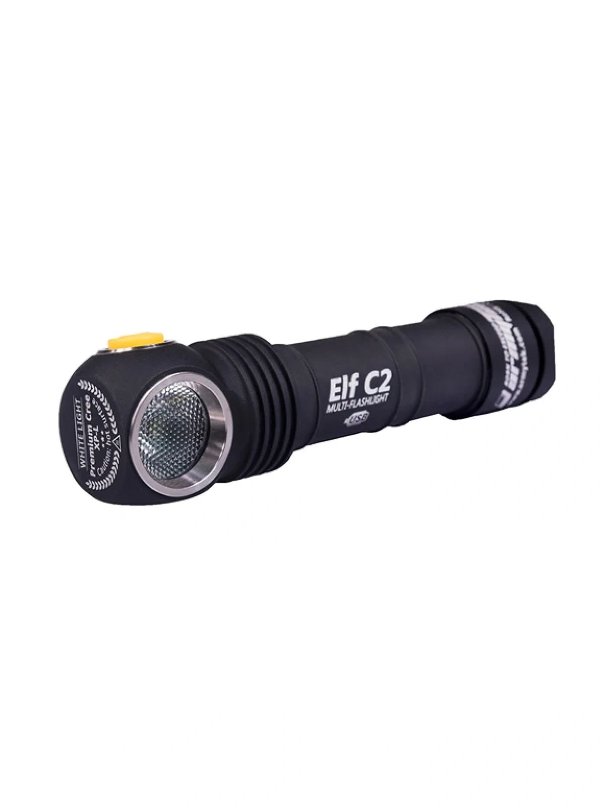 Фонарь Armytek Elf C2 XP-L USB (Теплый свет) (Серебро)