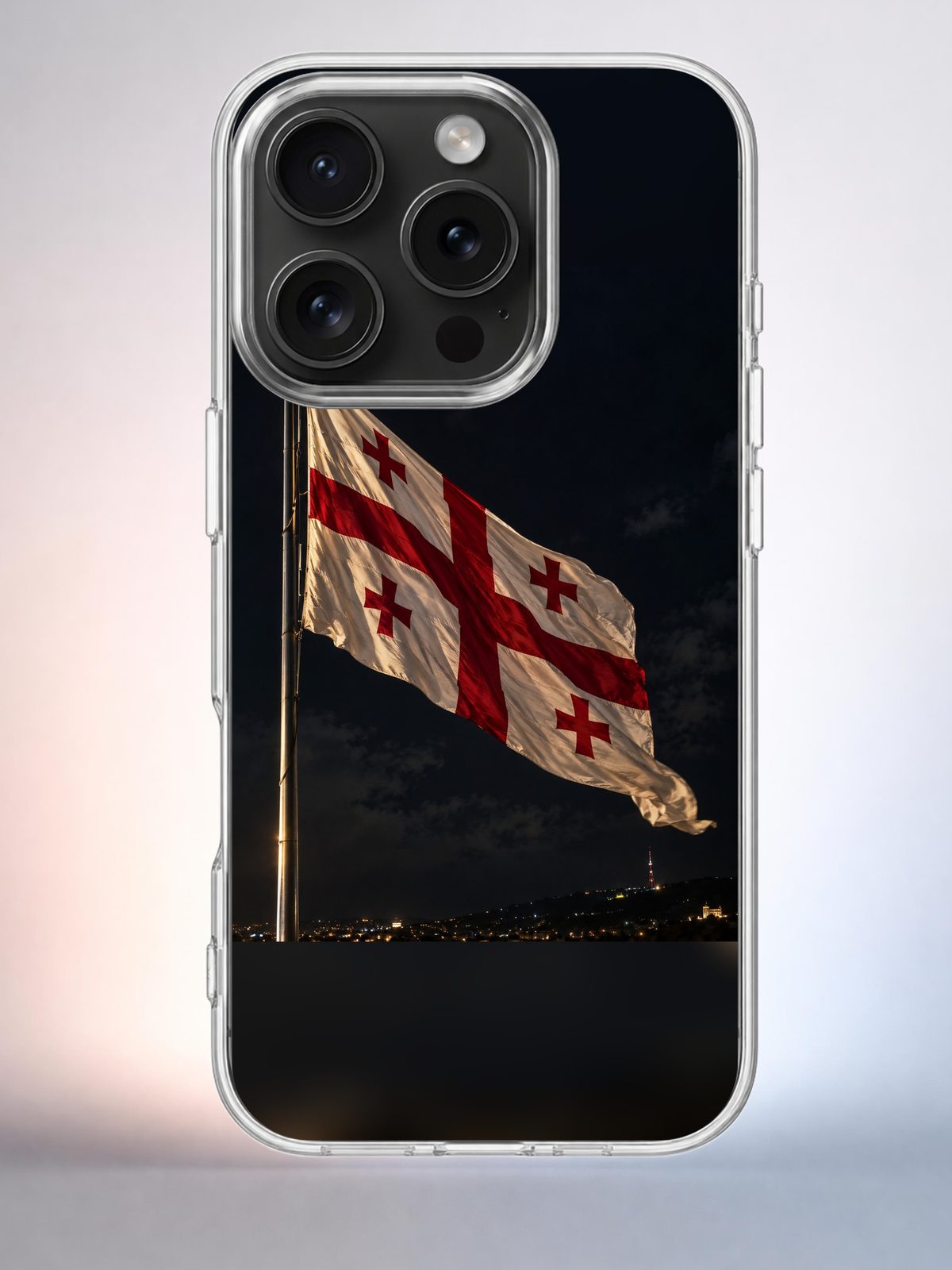 Чехол iPhone 15 Pro Флаг Панамы Y2K Indie Sleaze