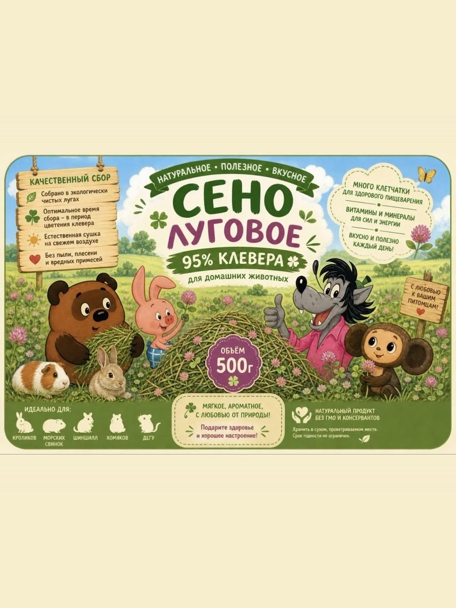 Сено лучшее