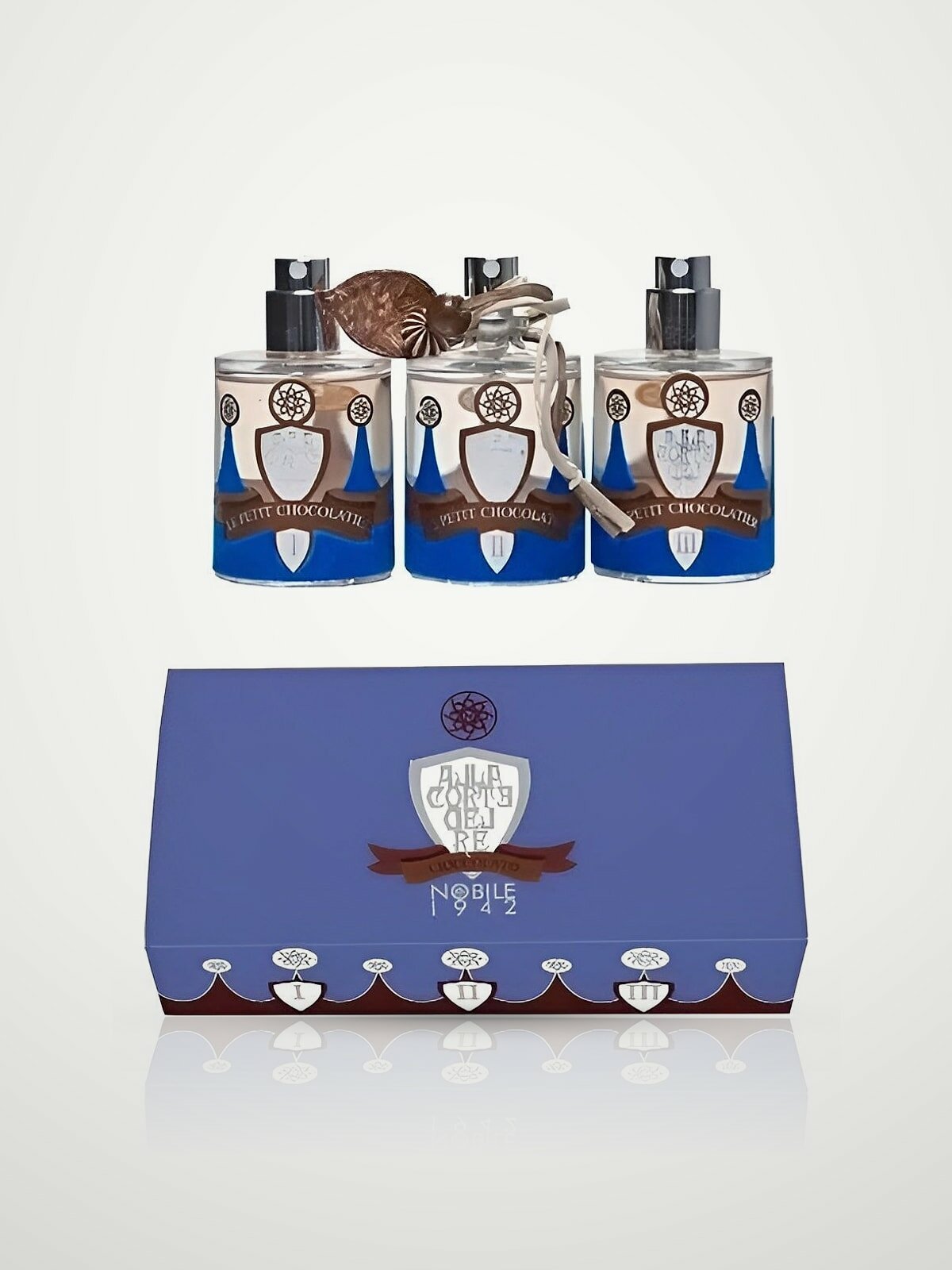 Nobile 1942 set Le Petit Chocolatier Парфюмерная вода детская, набор для девочек 3 шт. по 30 мл