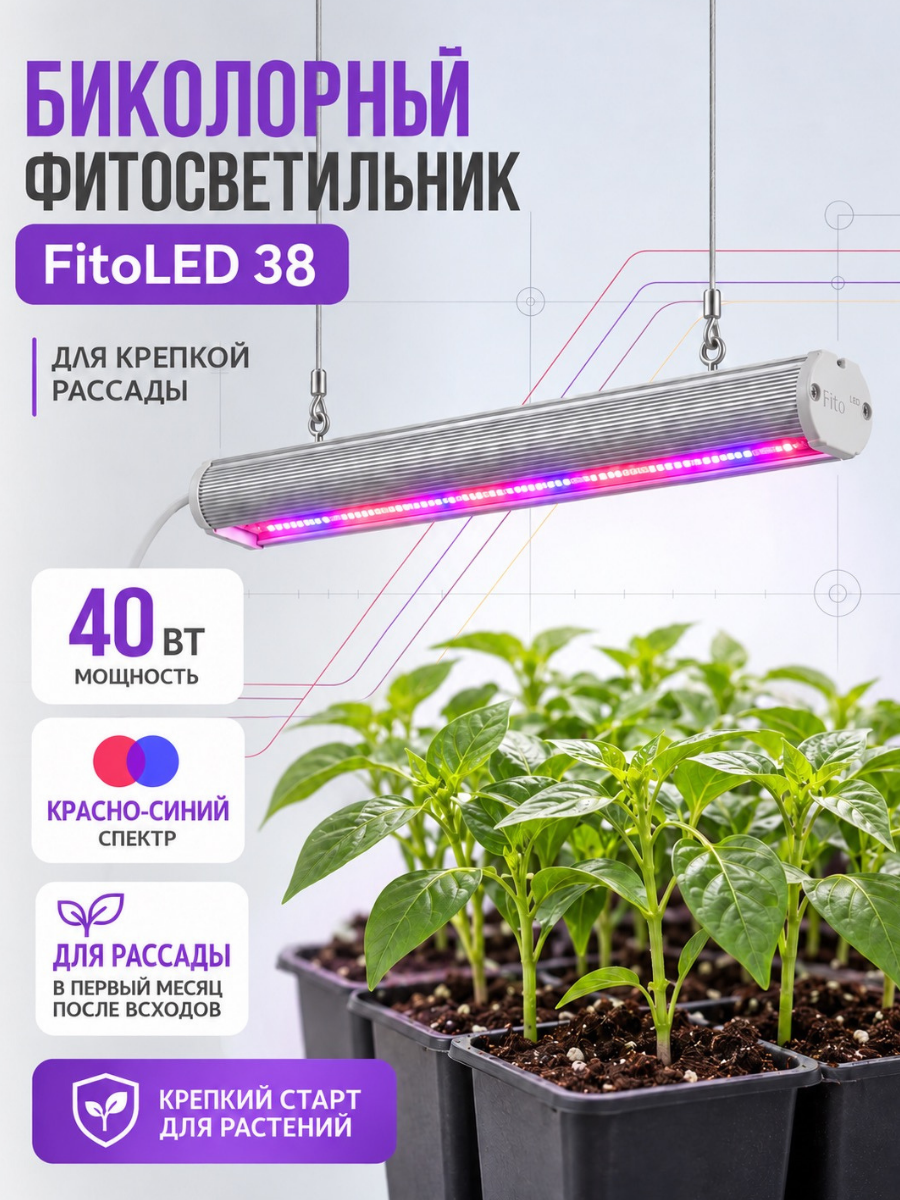 Фитолампа FitoLED 38