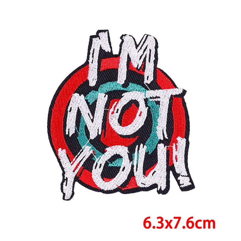 Вышивка "I'm Not You!" цвет 23