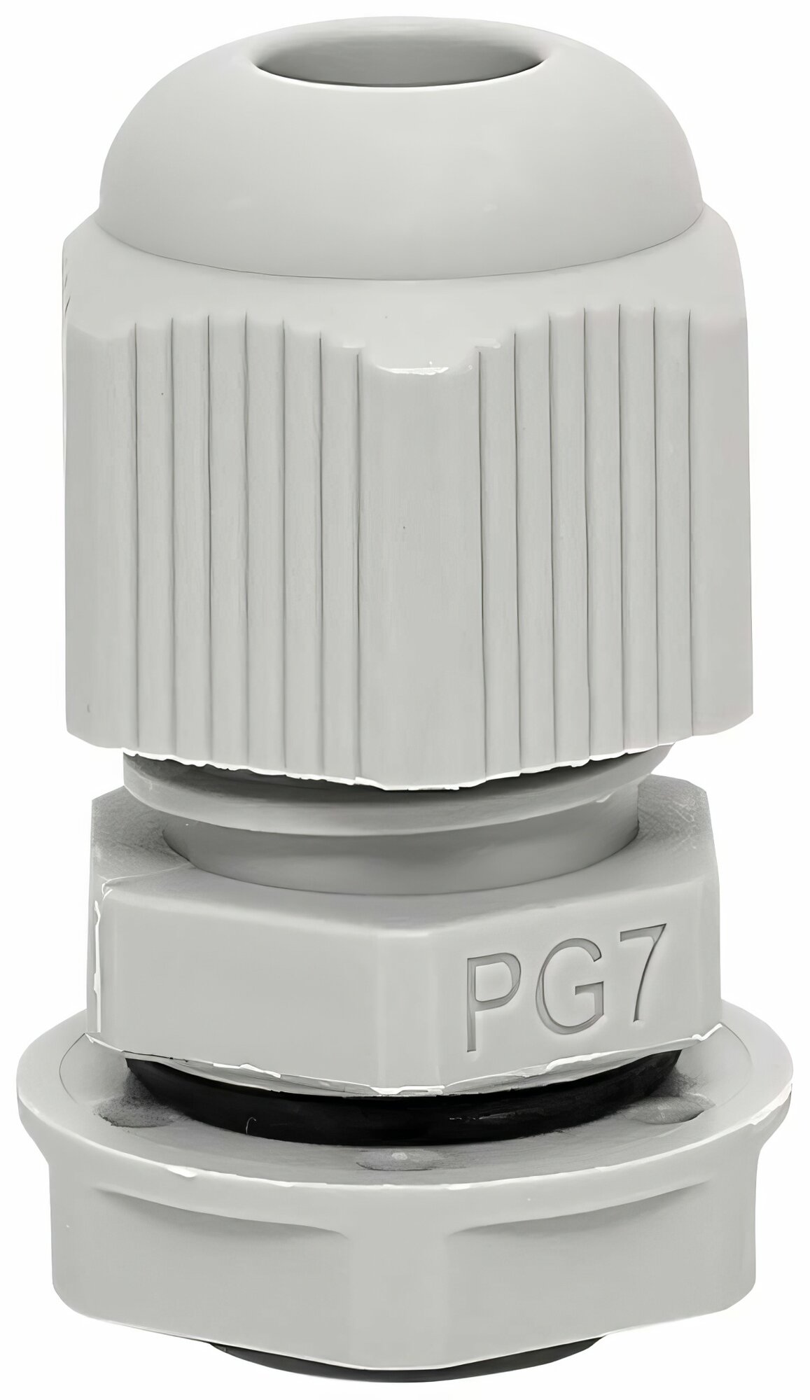 Сальник EKF PG7 IP54, d отверстия 13 мм, d провода 3-6,5 мм, 4 штуки plc-pg-7-4-r