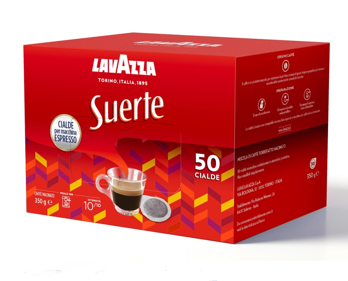 Кофе в чалдах Lavazza Suerte E.S.E. 50шт 44mm