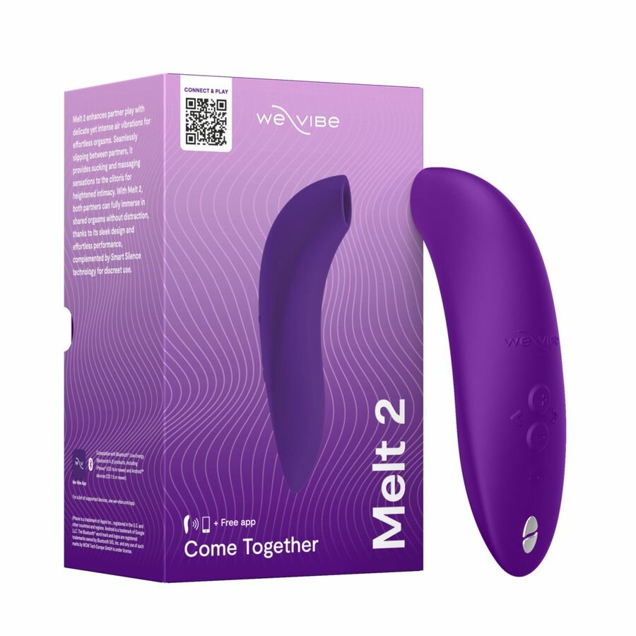Бесконтактный клиторальный стимулятор We-Vibe Melt 2 фиолетовый