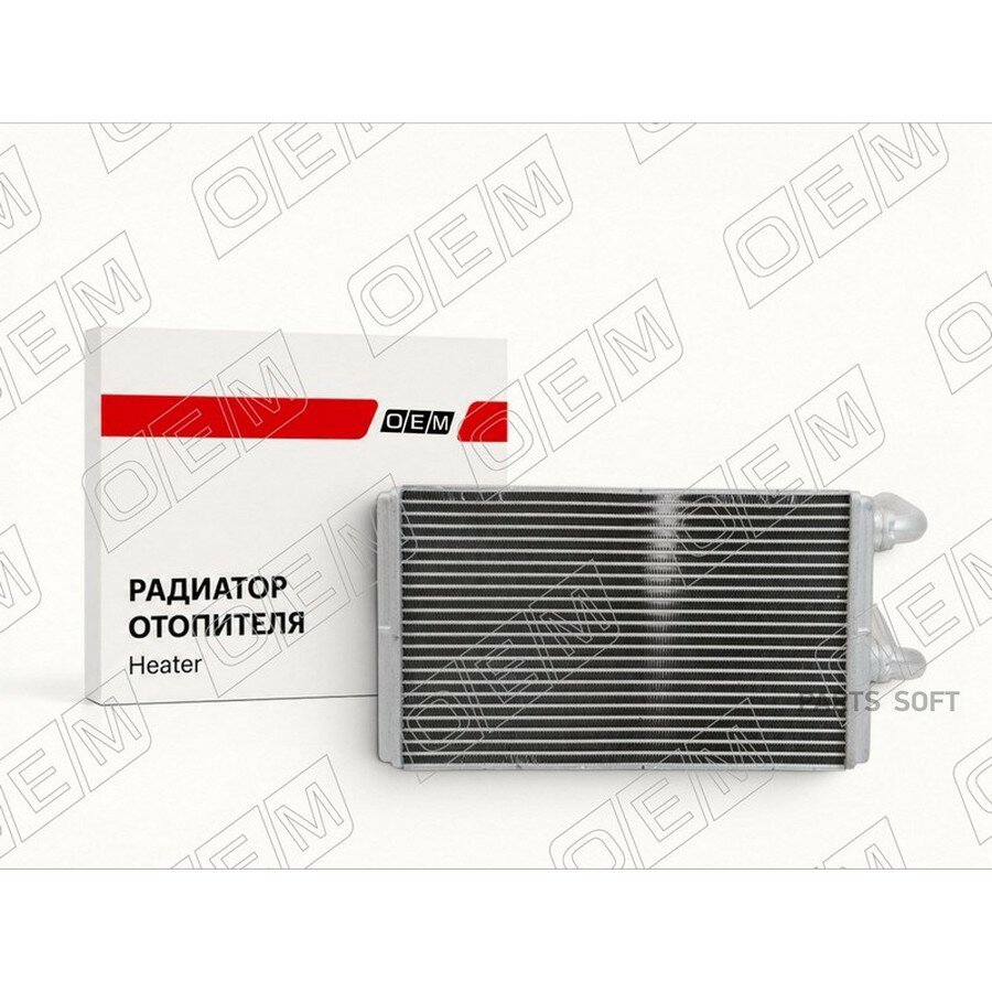 Радиатор отопителя MITSUBISHI LANCER 10 2007-2015 от официального дистрибьютора, OEM, артикул OEM0046ROT