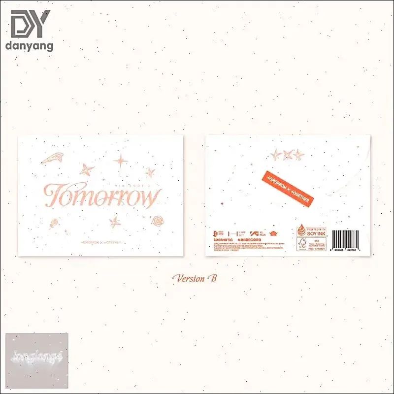 Музыкальный альбом MINISODE 3 TOMORROW версия Wvs B с конвертом наклейками и QR-картой