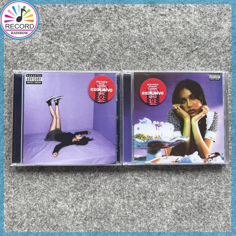 CD Olivia Rodrigo SOUR Target Exclusive & GUTS Exclusive Alternative 2 Albums Setзапечатанный совершенно новый альбом