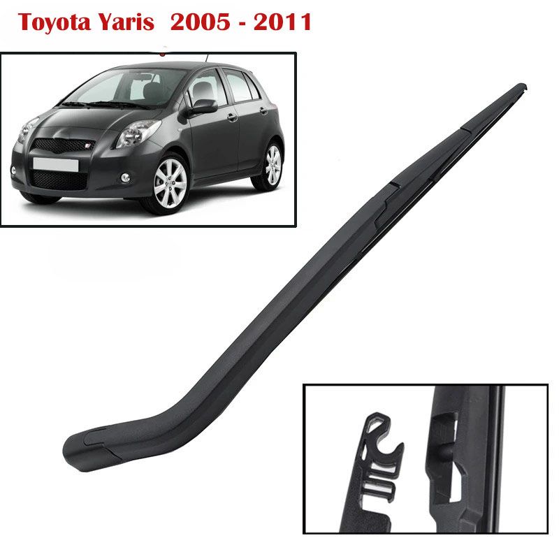 Комплект рычага и щетки заднего стеклоочистителя Toyota Yaris 2005 - 2011