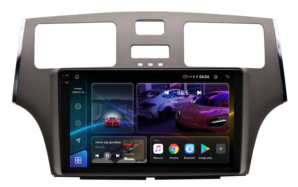 Магнитола Toyota Windom, Lexus ES300 2001 - 2006 8 ядер, 12/256 GB, DSP, Экран 2К 2000х1200 CARPLAY/AA Магнитола Тойота Виндом Лексус ЕС