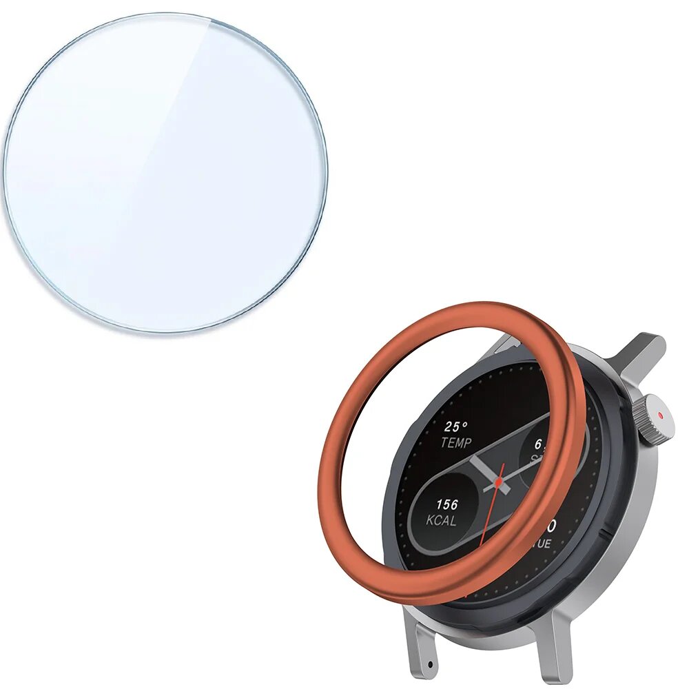 OAKCHARM Металлическое кольцо для CMF Watch Pro 2 Оранжевый, orange