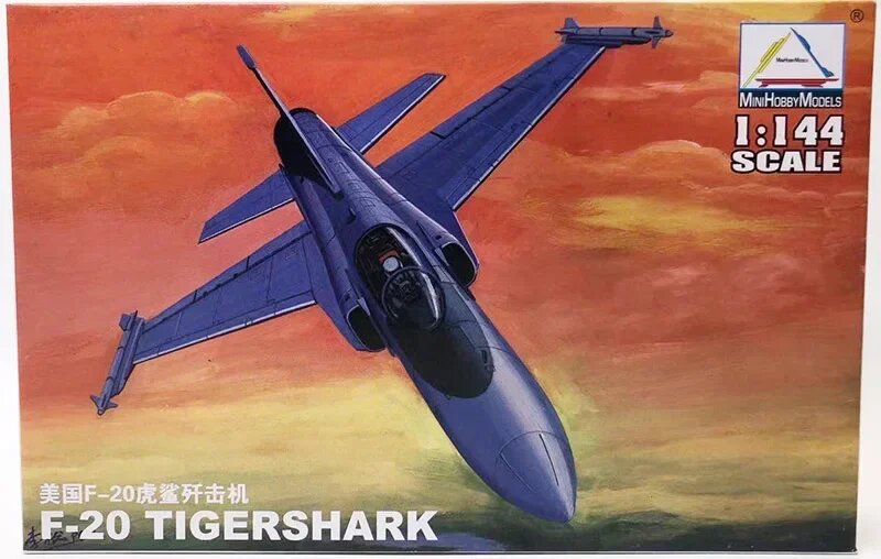 F-20 Tigershark, 1/144, цвет 80424 USA