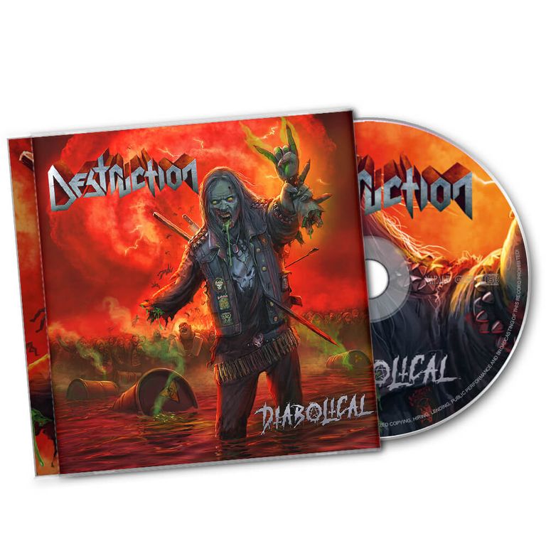 Фирменное издание Destruction - Diabolical CD