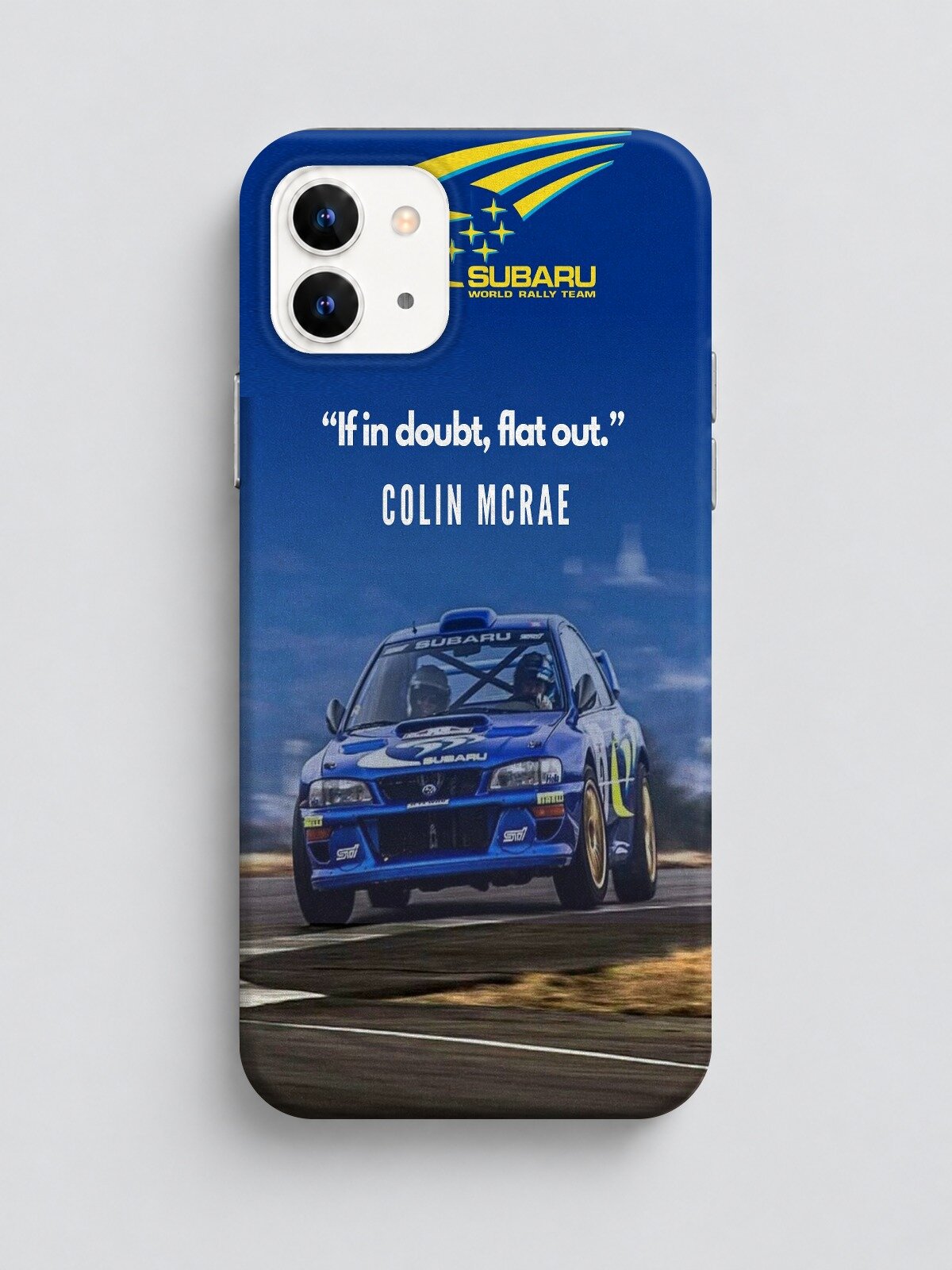 Эстетичный чехол на iphone 12 Subaru World Rally