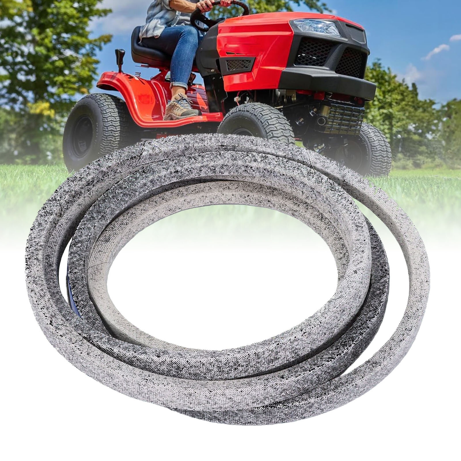 Замена ремня для косилки Craftsman LT1000 T2000 LT2000 LT3000 LT3000 LT3000 DLT3000 144959 1/2 дюйма X 95 дюймов 42-дюймовый ремень для косилки для верховой езды