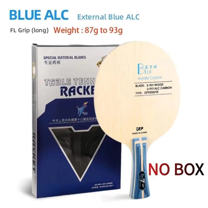 729 Friendship Blue ALC ракетка для настольного тенниса атакующая Blue ALC FL No box