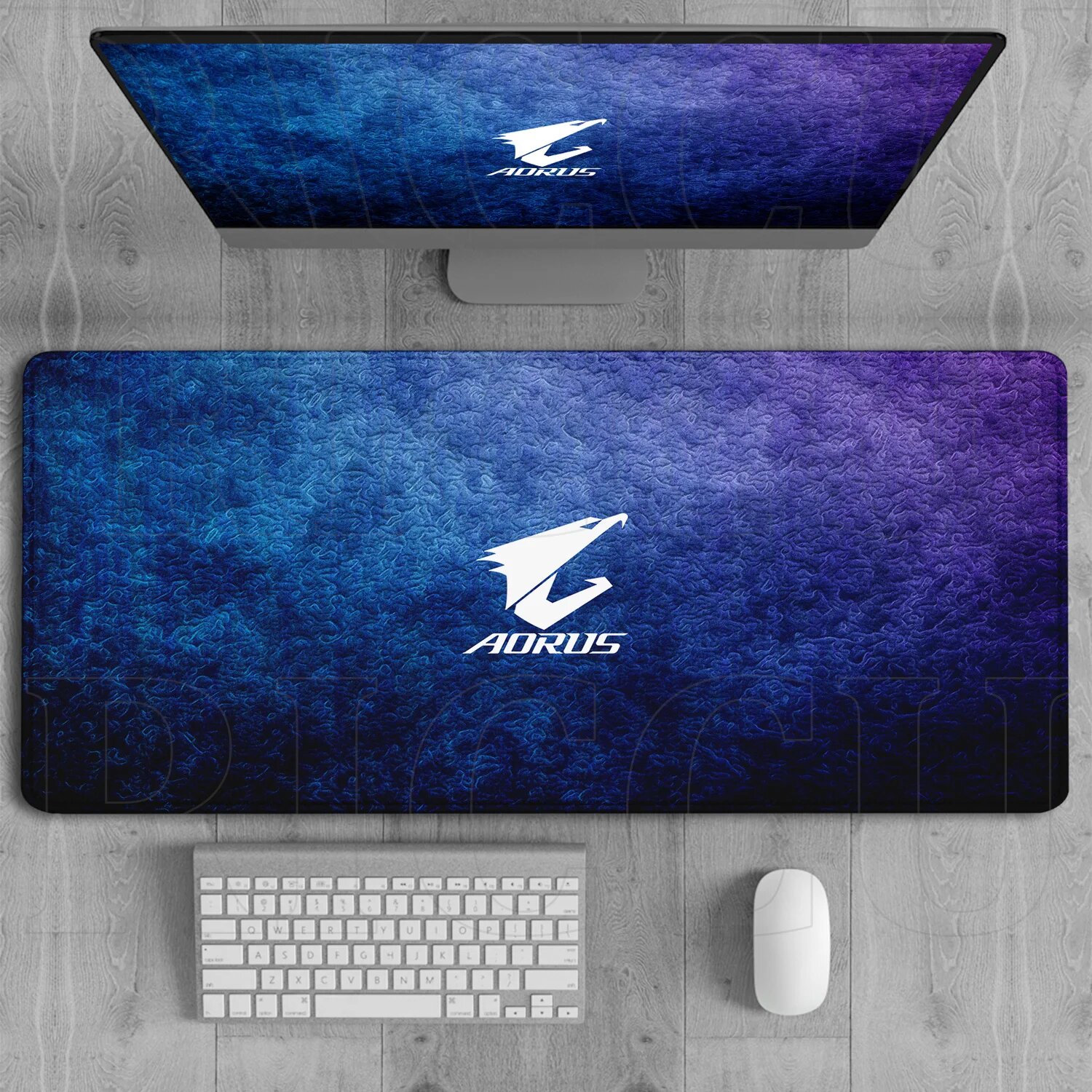 Большой коврик для мыши GIGABYTE AORUS 400x700mm, A-25