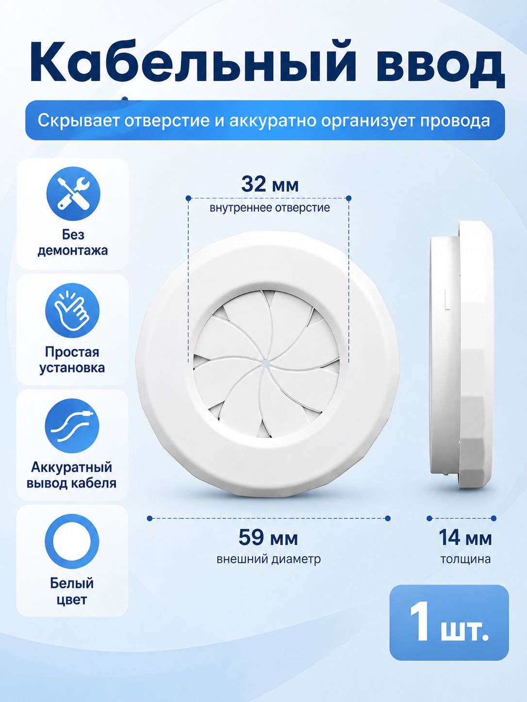 Крышка для дверного глазка