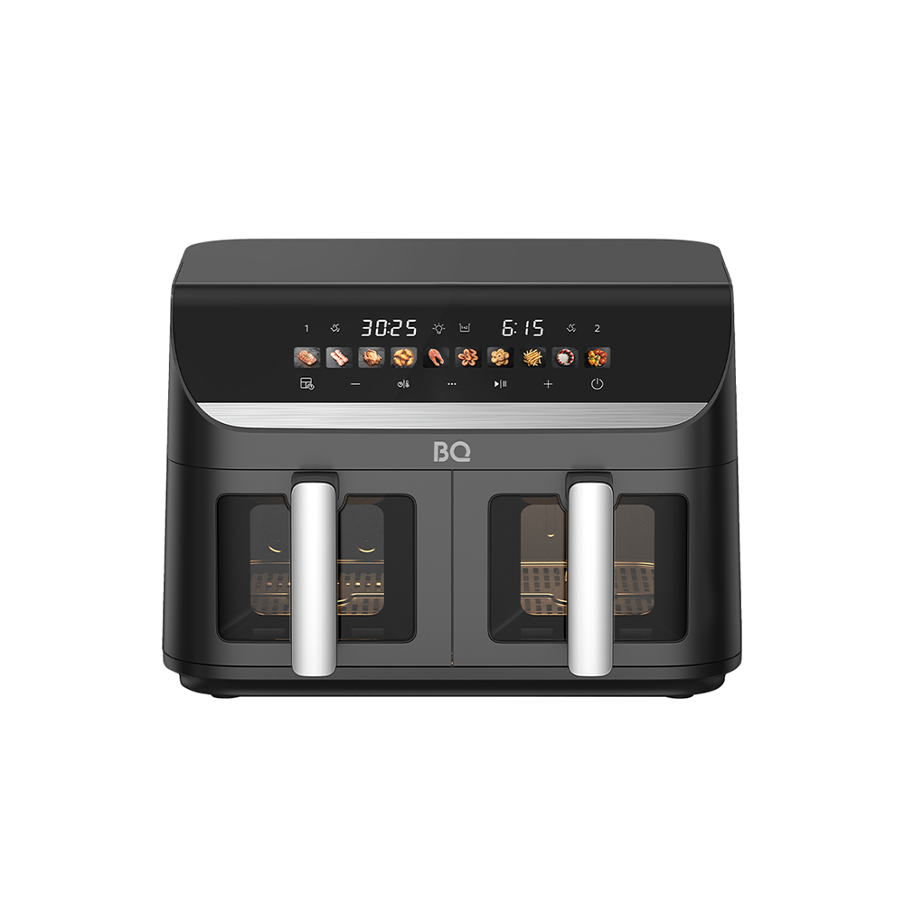 Аэрогриль BQ AF1112S Black + Книга рецептов